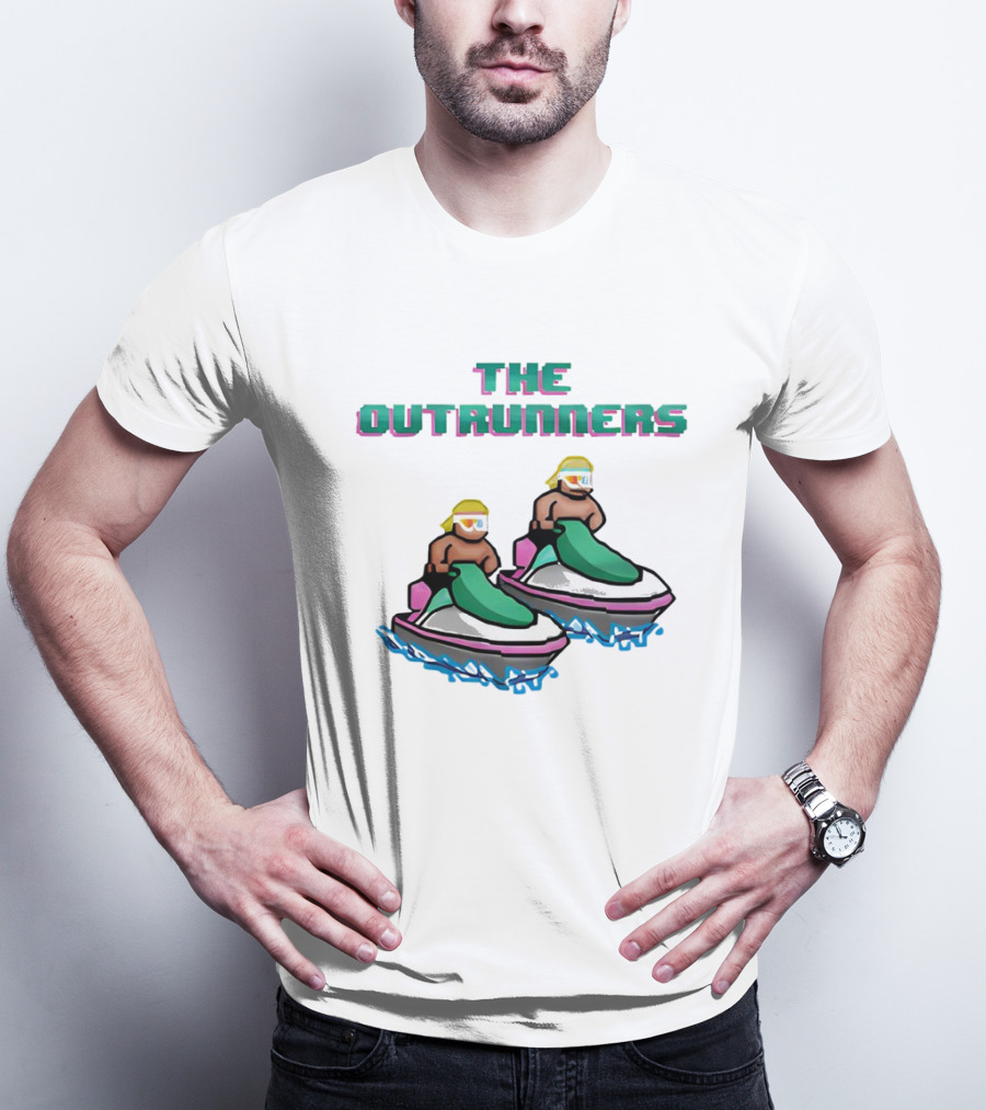 The Outrunners Retro Jet Ski Racing T-Shirt