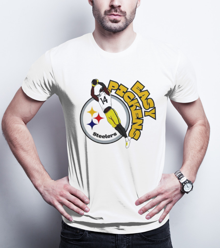 Easy Pickens Steelers Pittsburgh Football Dog Pet T-Shirt