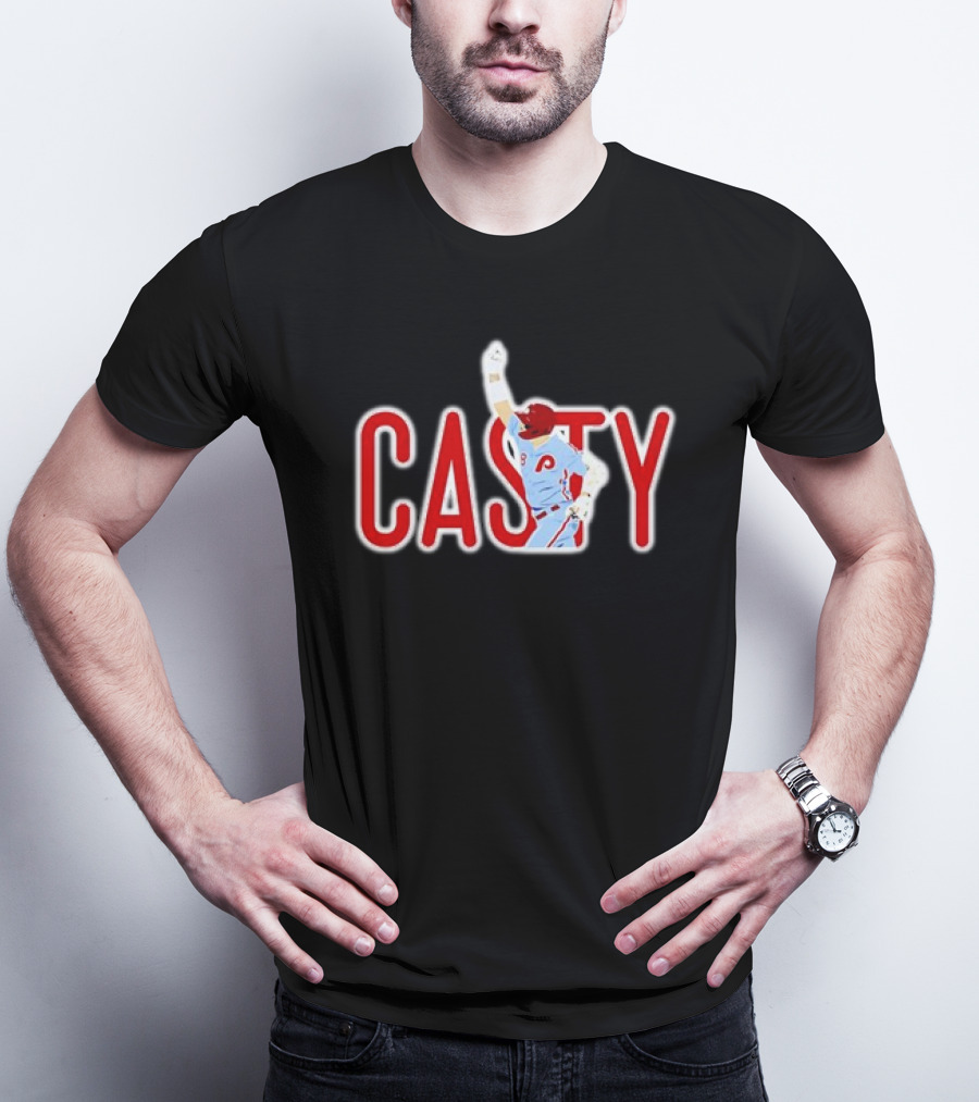 Casty Nick Castellanos Phillies Ring Finger T-Shirt