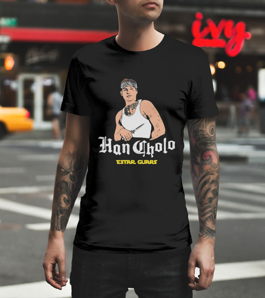 Han Cholo Estar Guars Tank Top Bandana Knife T-Shirt