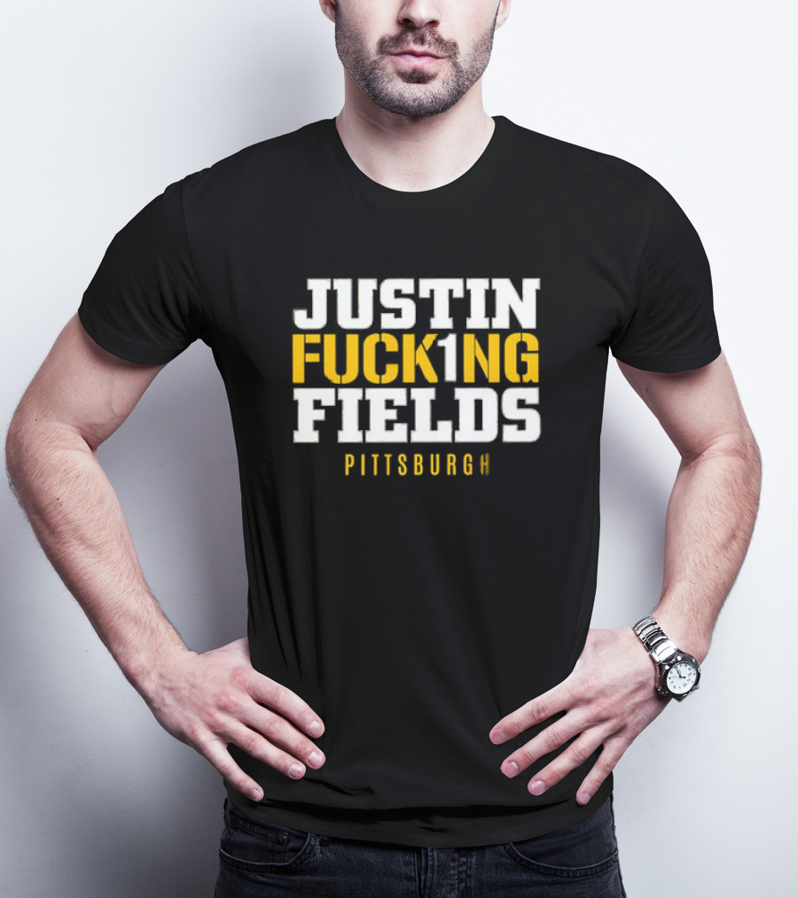 Pittsburgh Justin Fck1ng Fields T-Shirt