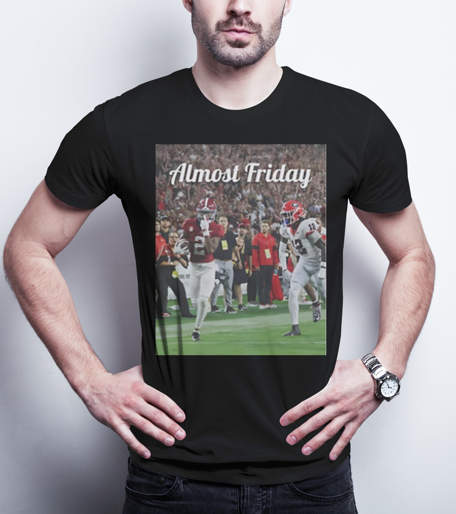 Almost Friday Ryan Williams Alabama Football Action T-Shirt
