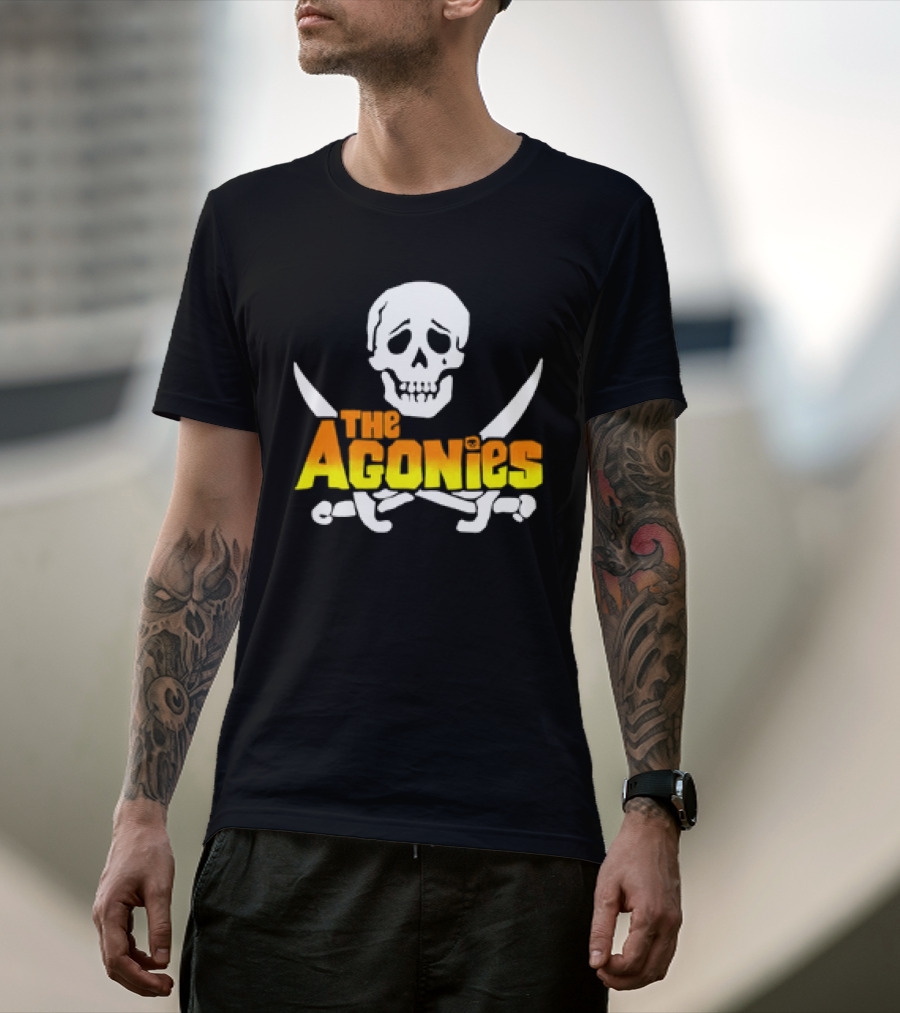 The Agonies Skull Crossbones T-Shirt
