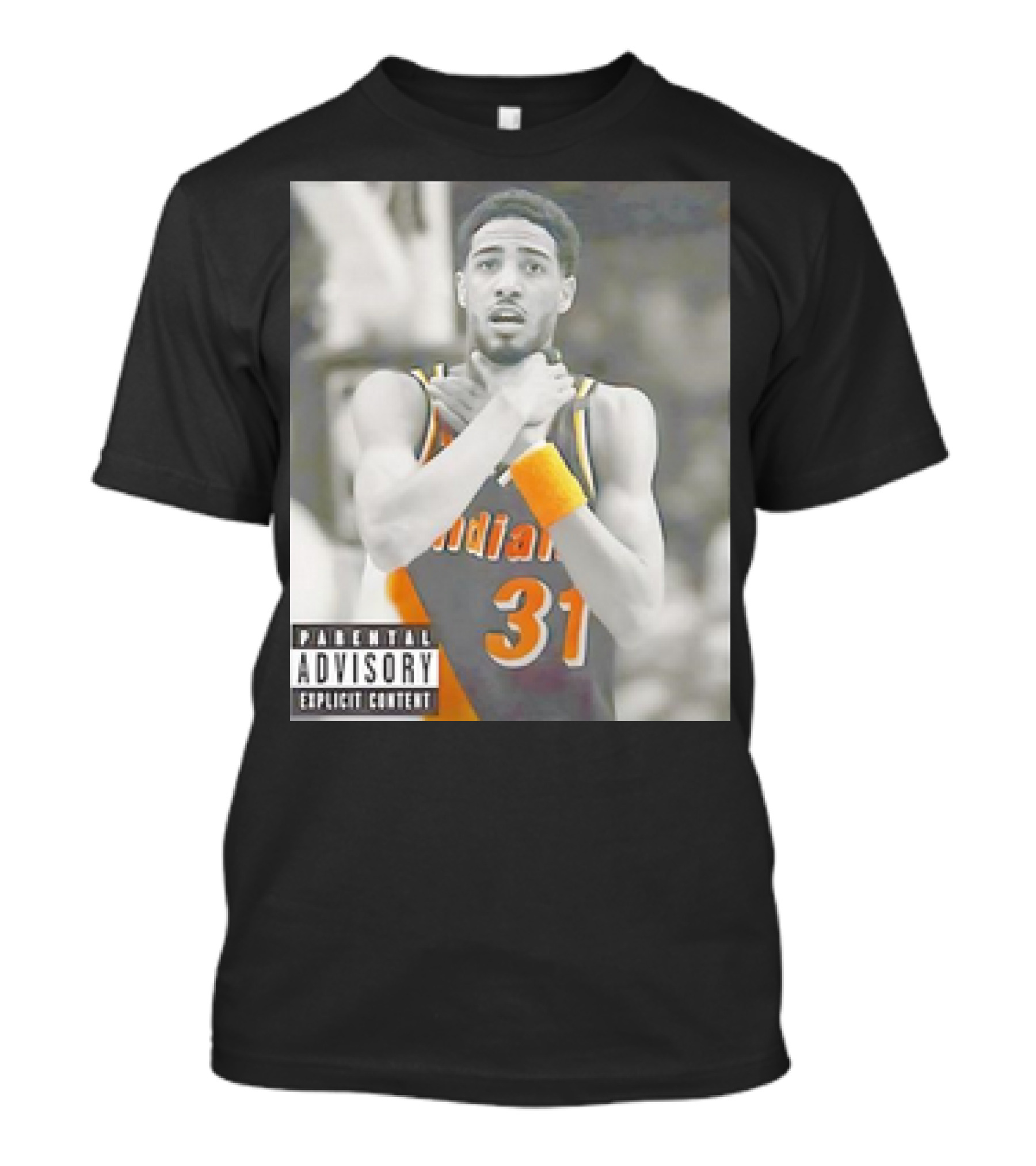 Tyrese Haliburton X Reggie Miller Indiana Pacers Knicks Killers Parental Advisory 31 T-Shirt