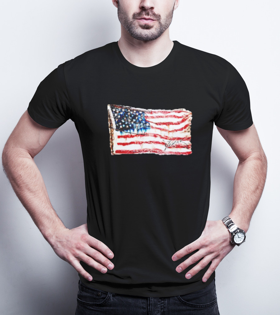 Mezak Art Old Glory US Flag Classic American T-Shirt