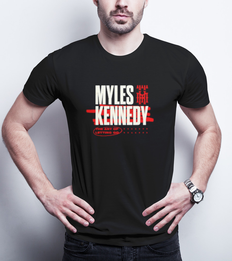 Myles Kennedy The Art Of Letting Go Retro T-Shirt