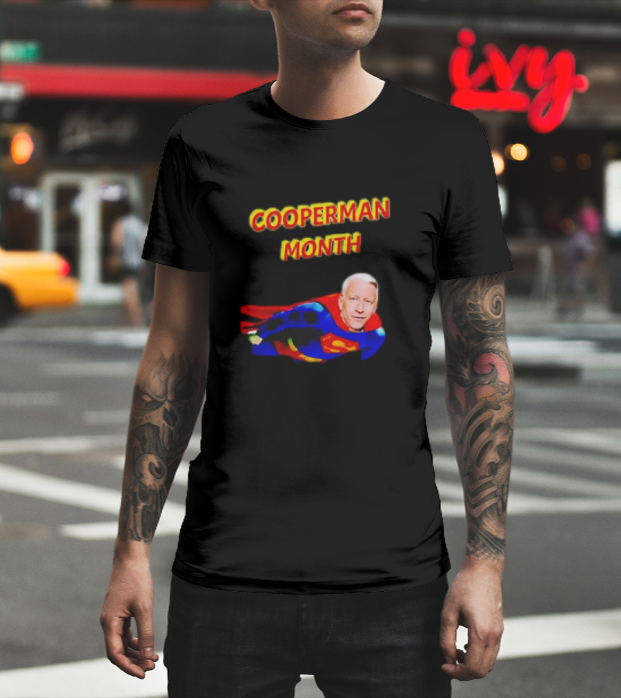 COOPERMAN MONTH Superhero T-Shirt