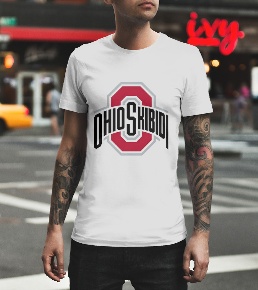 Ohio Skibidi Ohio State Buckeyes T-Shirt