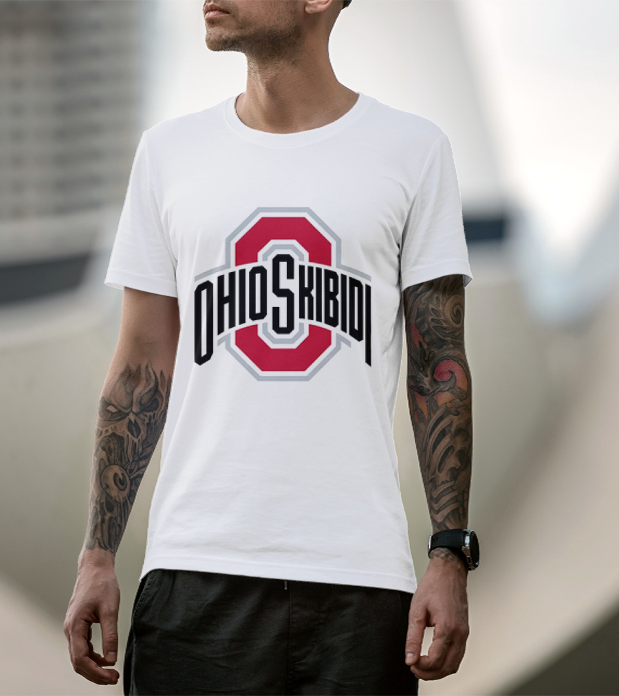 Ohio Skibidi Ohio State Buckeyes T-Shirt