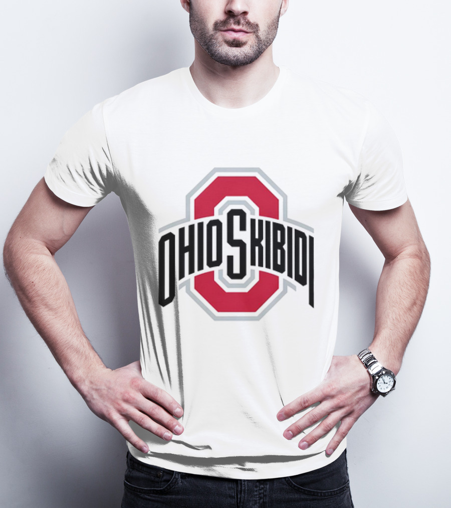 Ohio Skibidi Ohio State Buckeyes T-Shirt