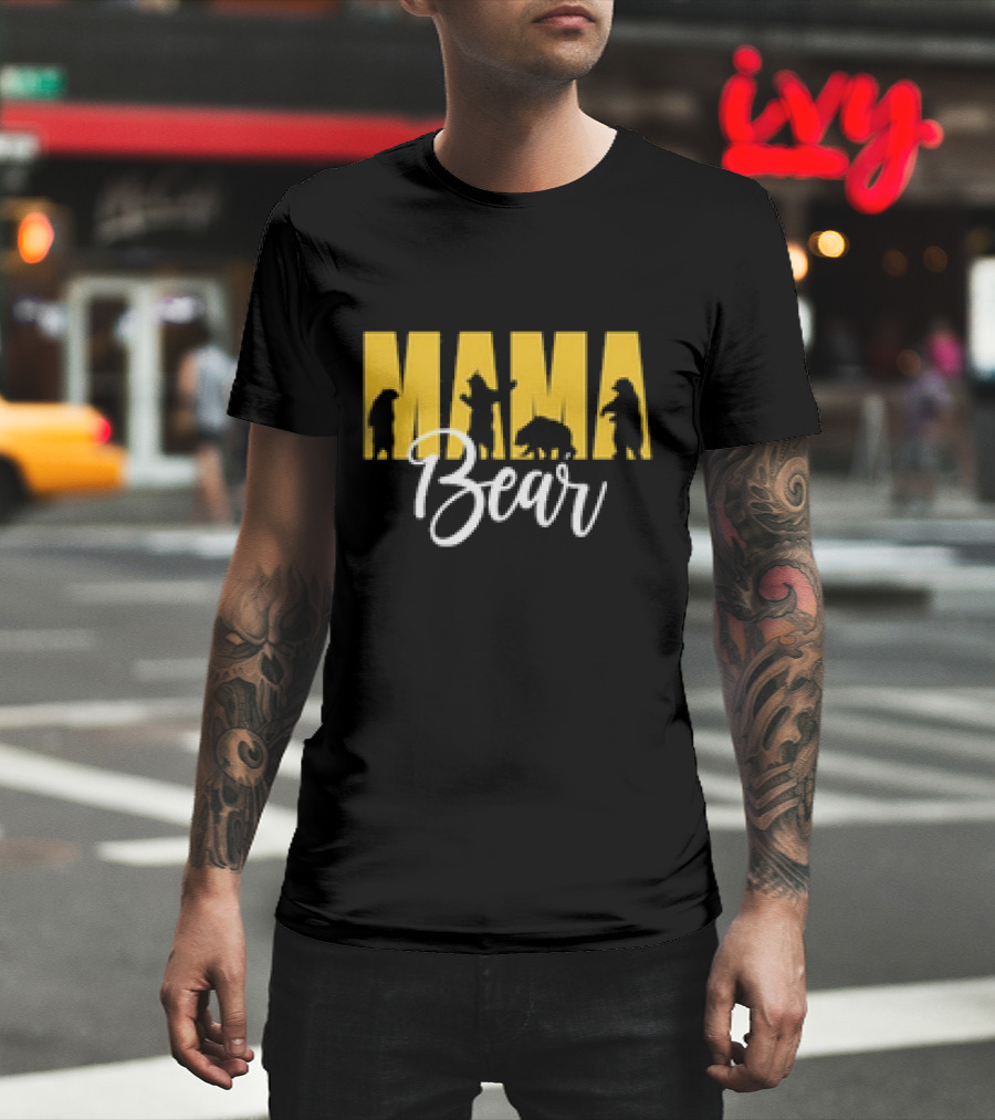 MAMA Bear Mom Life Mother’s Day T-Shirt