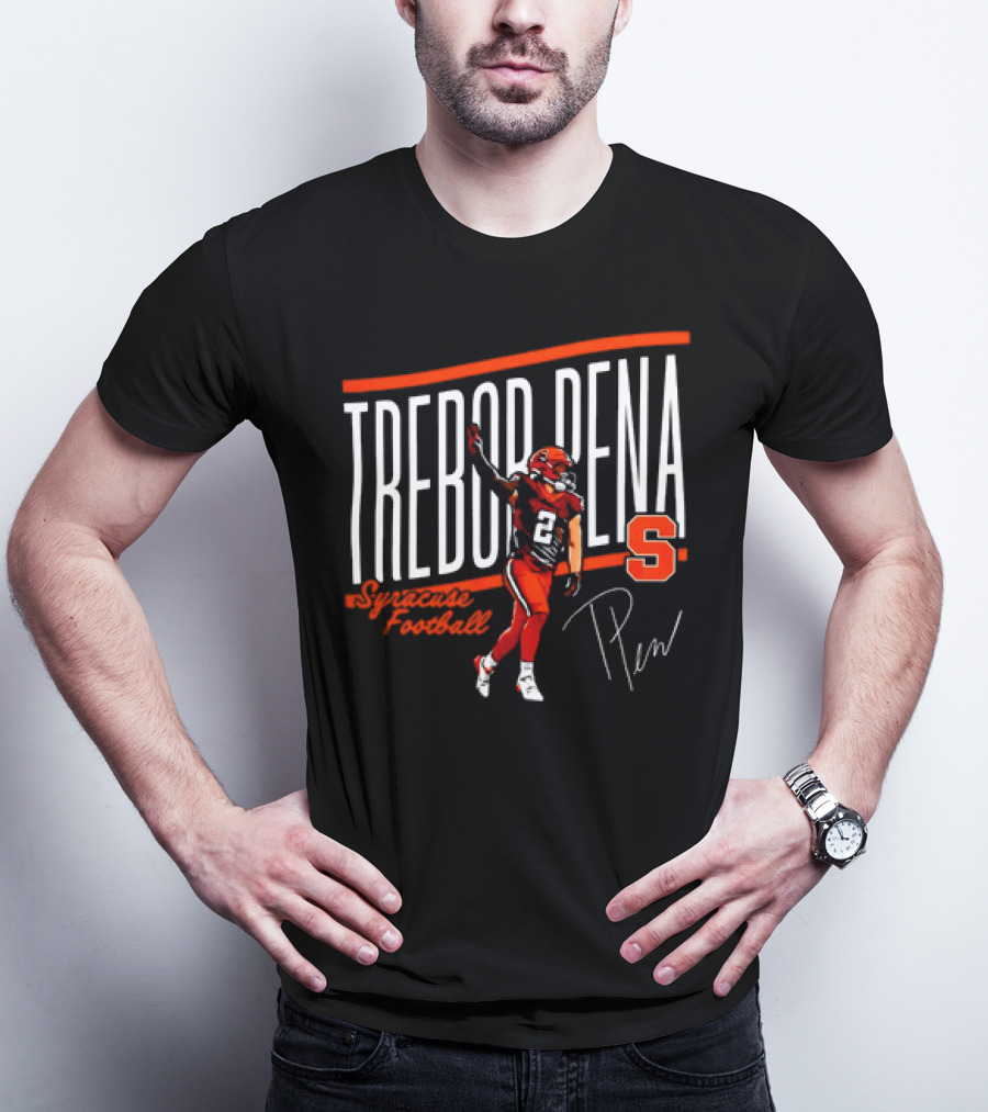 Trebor Pena Syracuse Football Orange S Player 2 T-Shirt