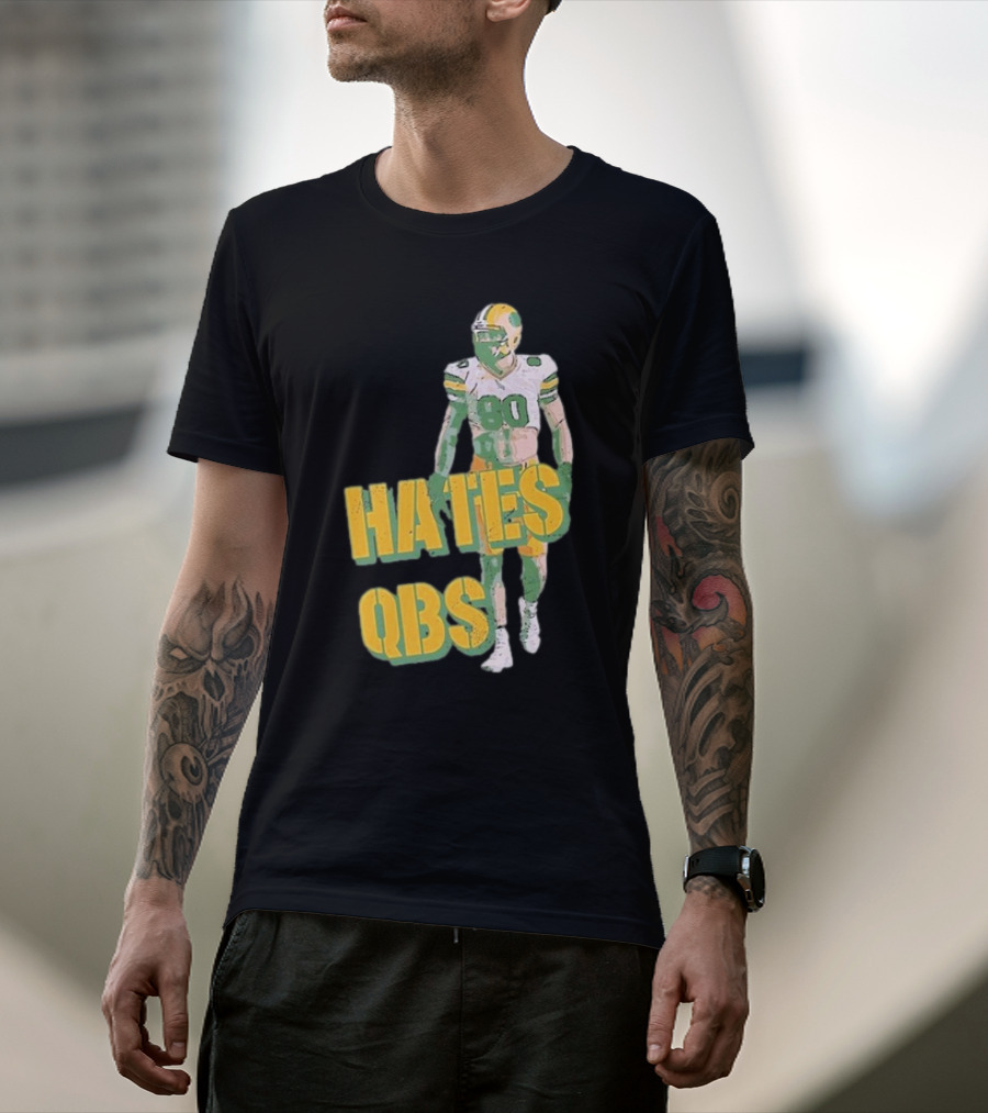 Donald Driver 80 Hates QBs T-Shirt