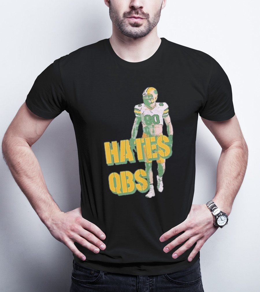 Donald Driver 80 Hates QBs T-Shirt