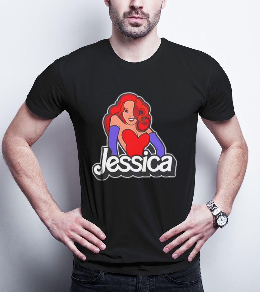 Jessie Doll Jessica Rabbit X Barbie Jessica This Barbie Isn’t Bad She’s Just Drawn That Way T-Shirt