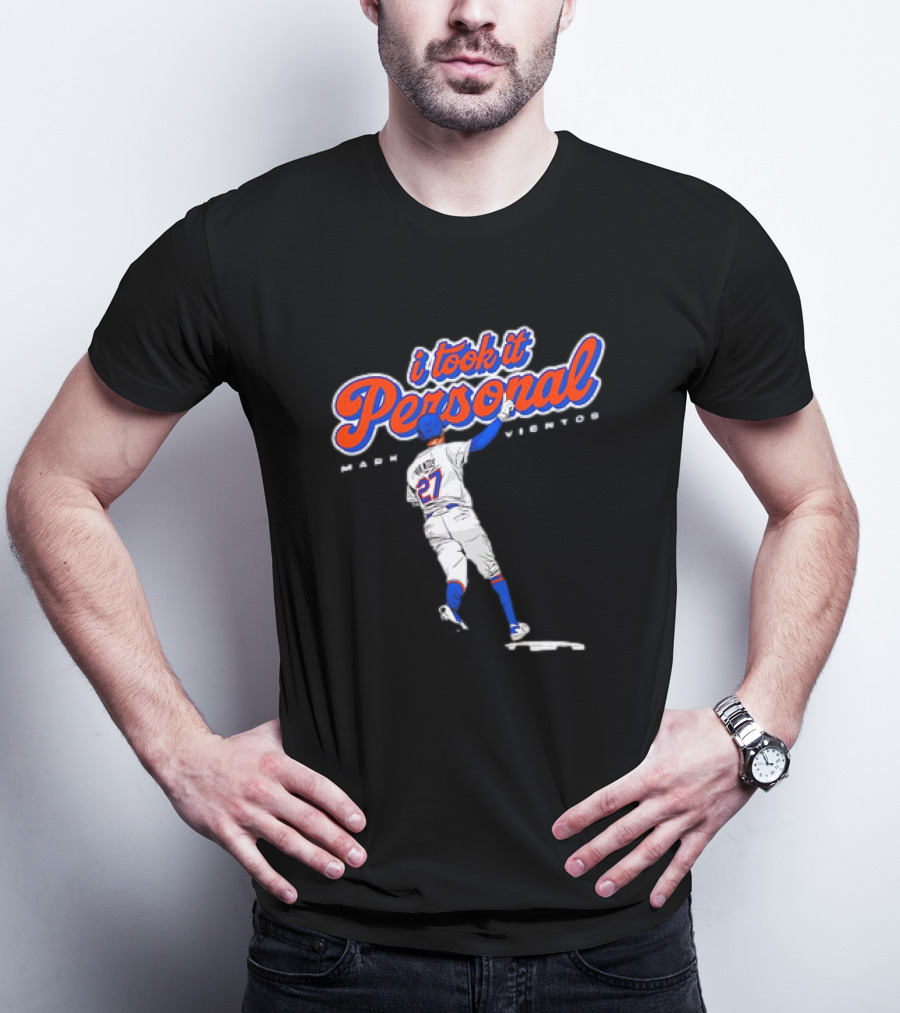 Mark Vientos I Took It Personal New York Mets Vintage T-Shirt