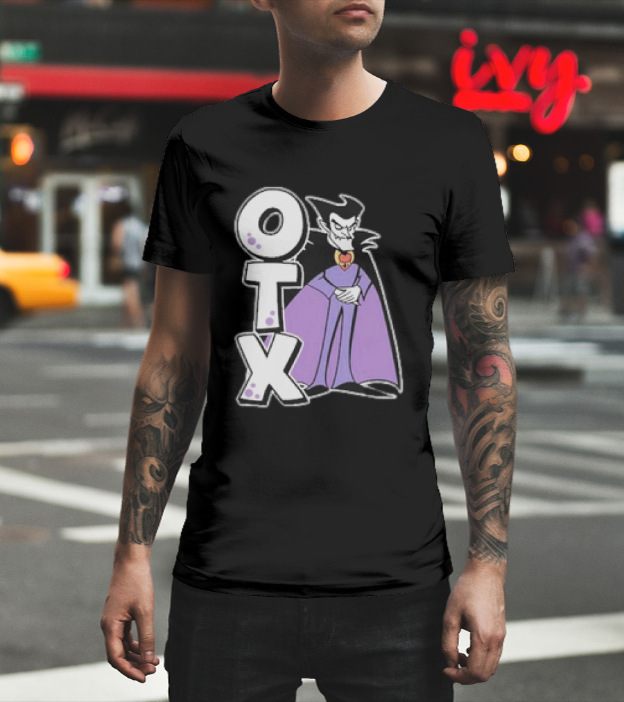 OTX Dracula Cartoon Character OhGeesy OTX Vamp T-Shirt