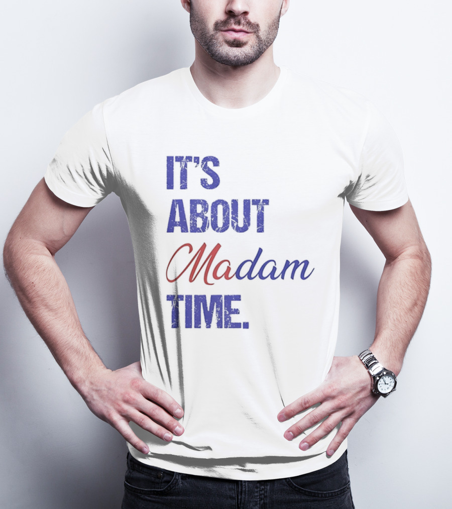 It’s About Madam Time Blue Red Vintage T-Shirt
