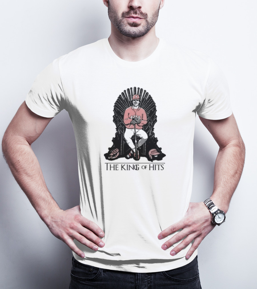 The King Of Hits 4256 Throne Baseball Legend T-Shirt