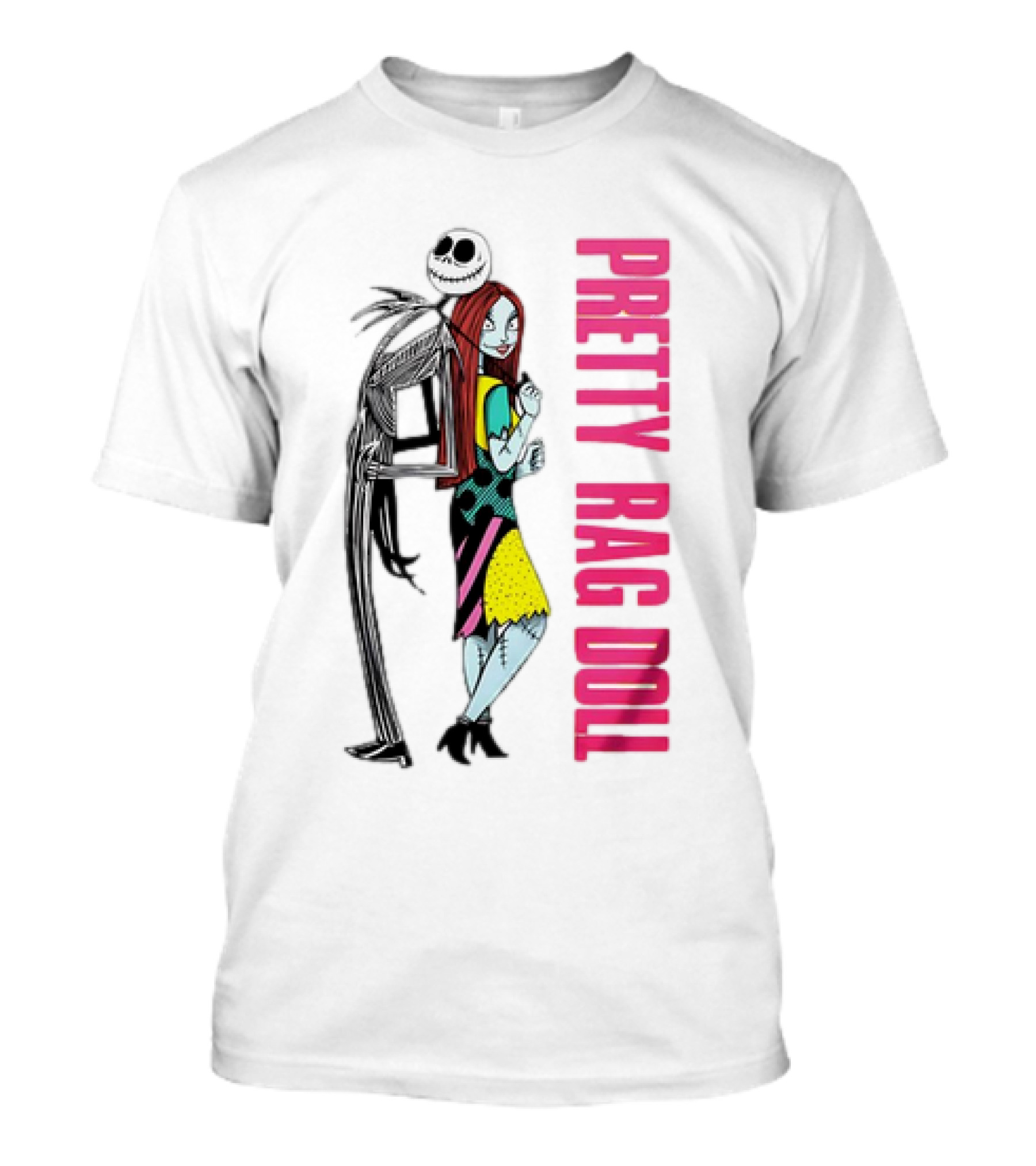 Jack And Sally Pretty Rag Doll Pretty Woman T-Shirt