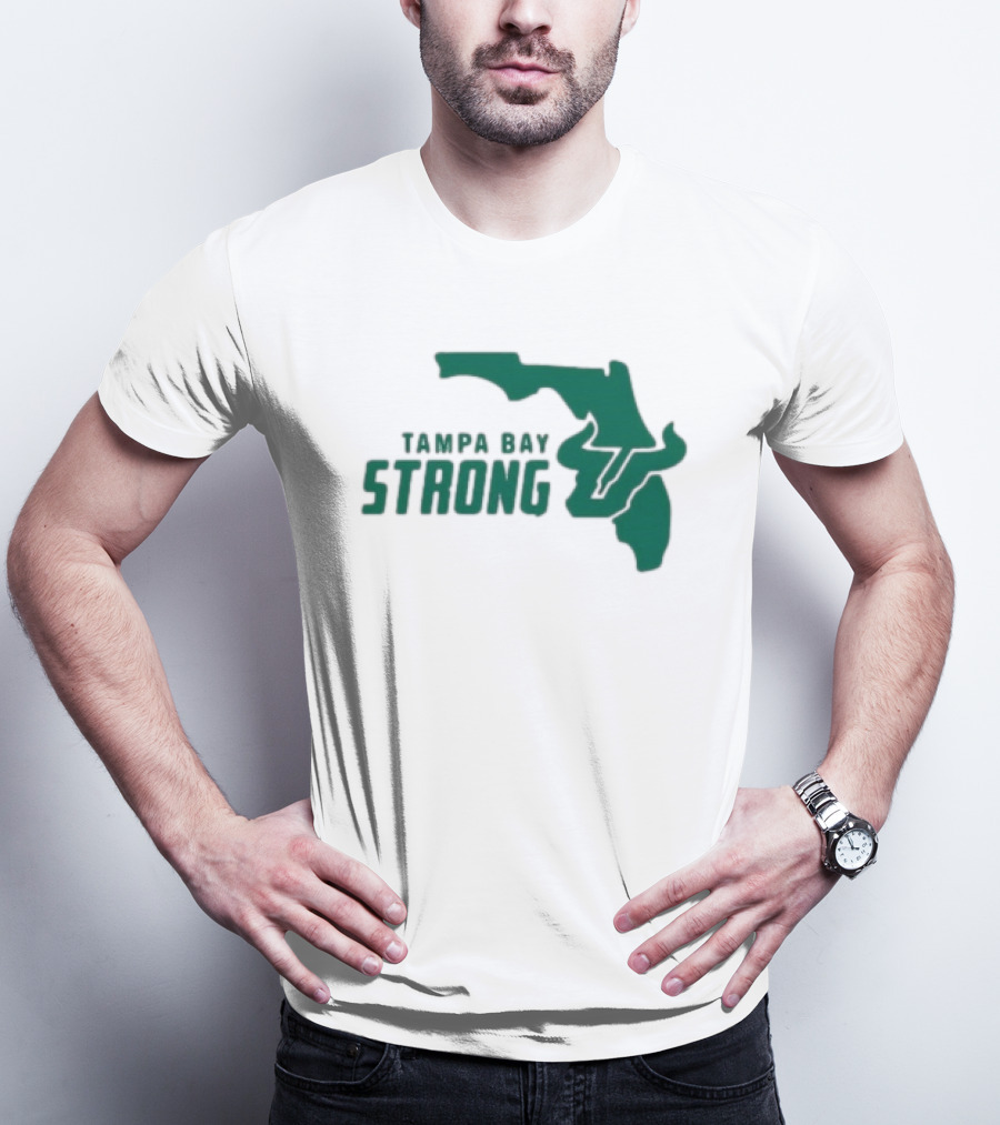 Tampa Bay Strong South Florida Bulls Hurricane Relief T-Shirt
