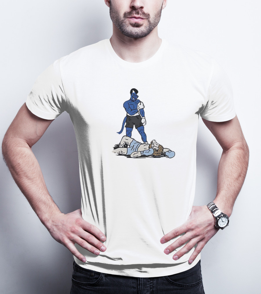 Duke Blue Devils Defeat North Carolina Tar Heels Boxing Match Victory T-Shirt