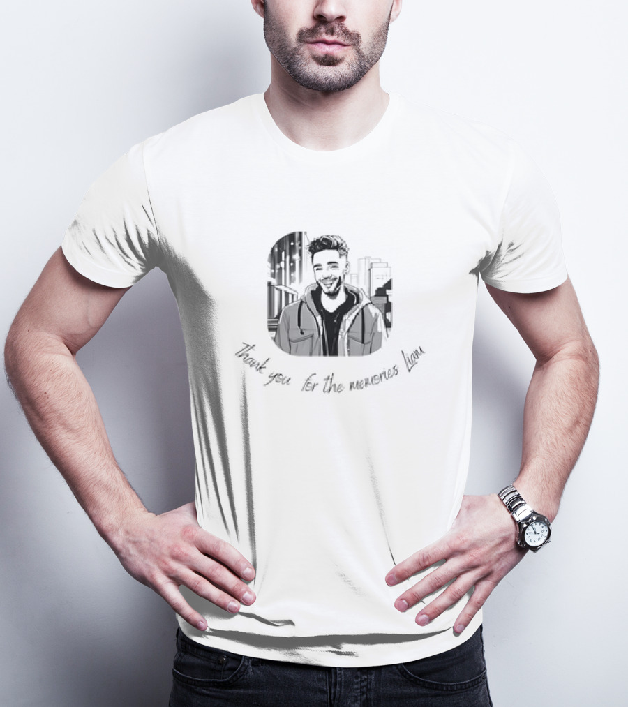 Thank You For The Memories Liam Payne Goodbye Honoring T-Shirt