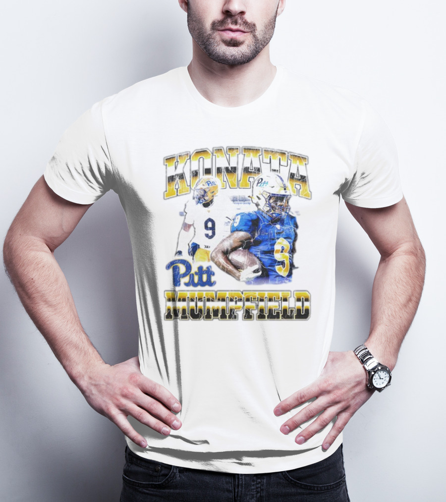 Konata Mumpfield Pitt Football #9 Jersey T-Shirt