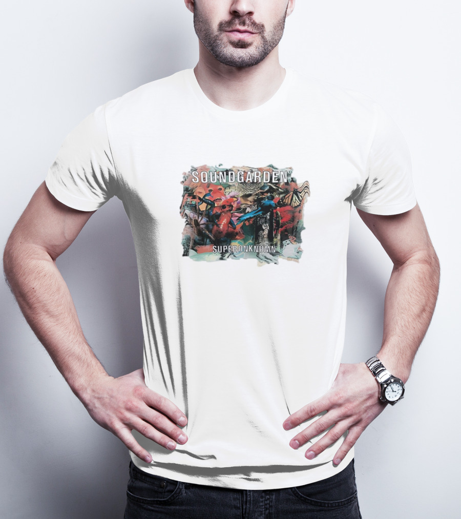 Soundgarden Superunknown Album Cover Art Abstract Collage T-Shirt