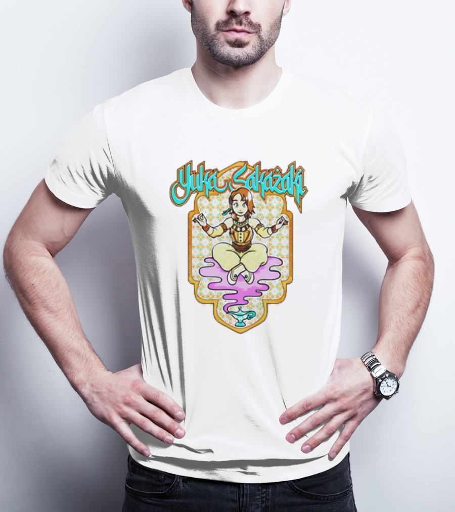 Yuka Sakazaki Floating With Magical Lamp T-Shirt