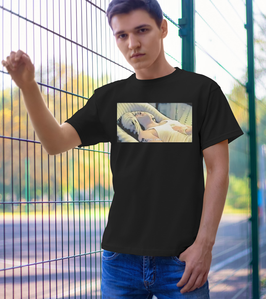 Tony Cums Retro Vintage Scene T-Shirt