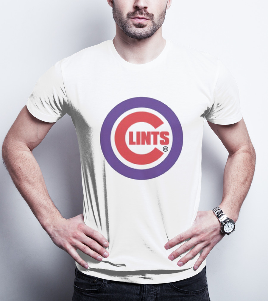 Clints Big C Chicago Cubs Logo Circle T-Shirt