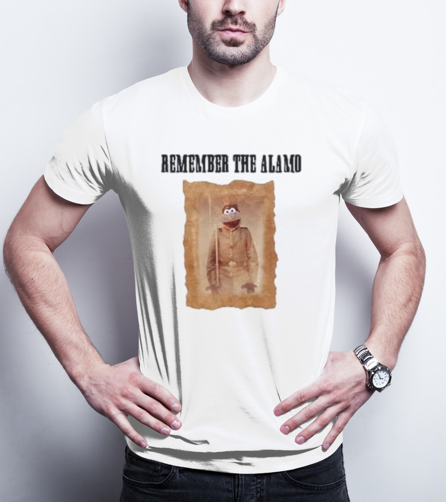 Remember The Alamo Funny Puppet T-Shirt