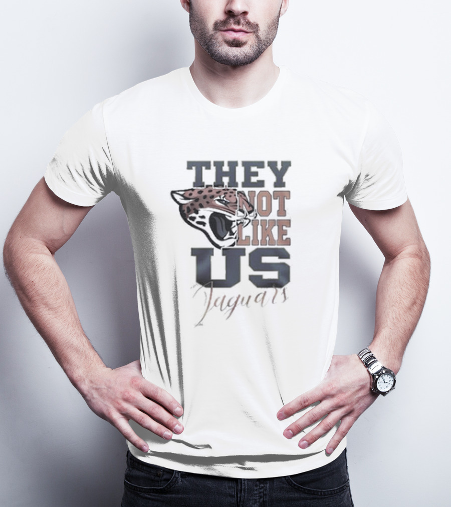 They Not Like Us Jaguars Jacksonville Jaguars T-Shirt