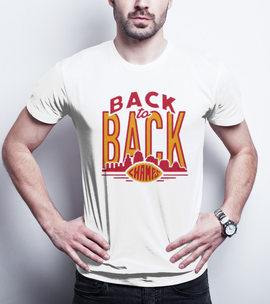 Kansas City Chiefs Back To Back Champs Ronald McDonald Back To Back Champs T-Shirt