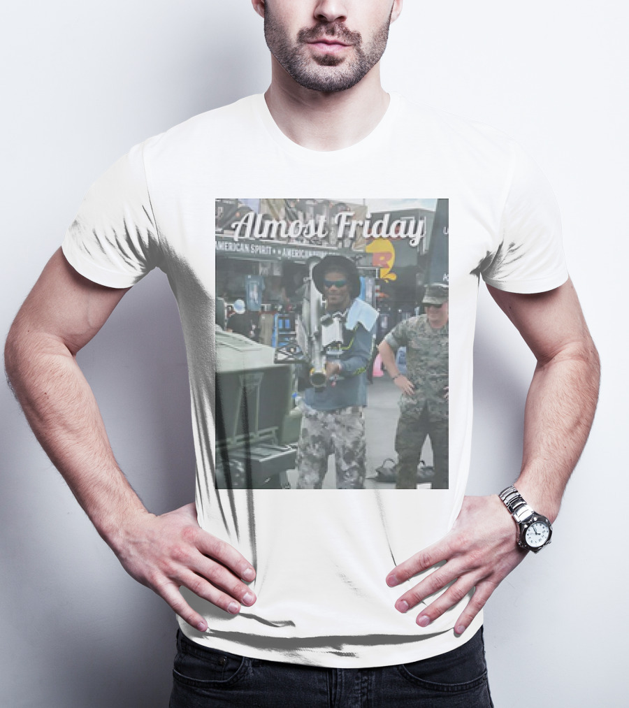 Almost Friday Rocket Launcher Fun Lamar Jackson T-Shirt