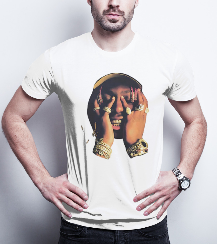 Lil Yachty Rap Hip Hop Jewelry Face Expression T-Shirt