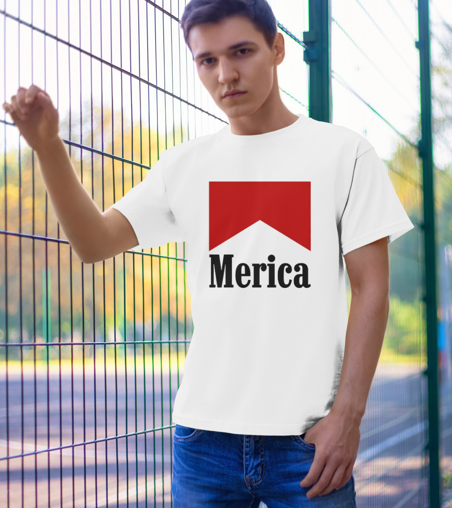 Merica Red Chevron T-Shirt