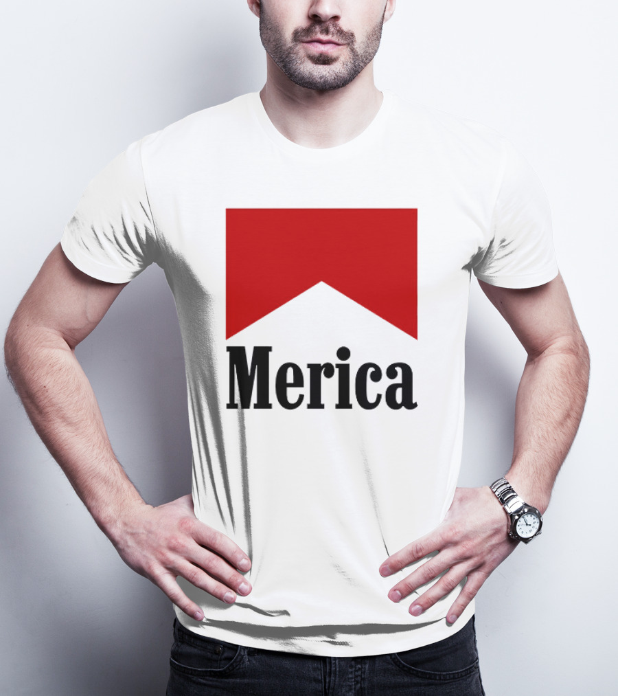 Merica Red Chevron T-Shirt