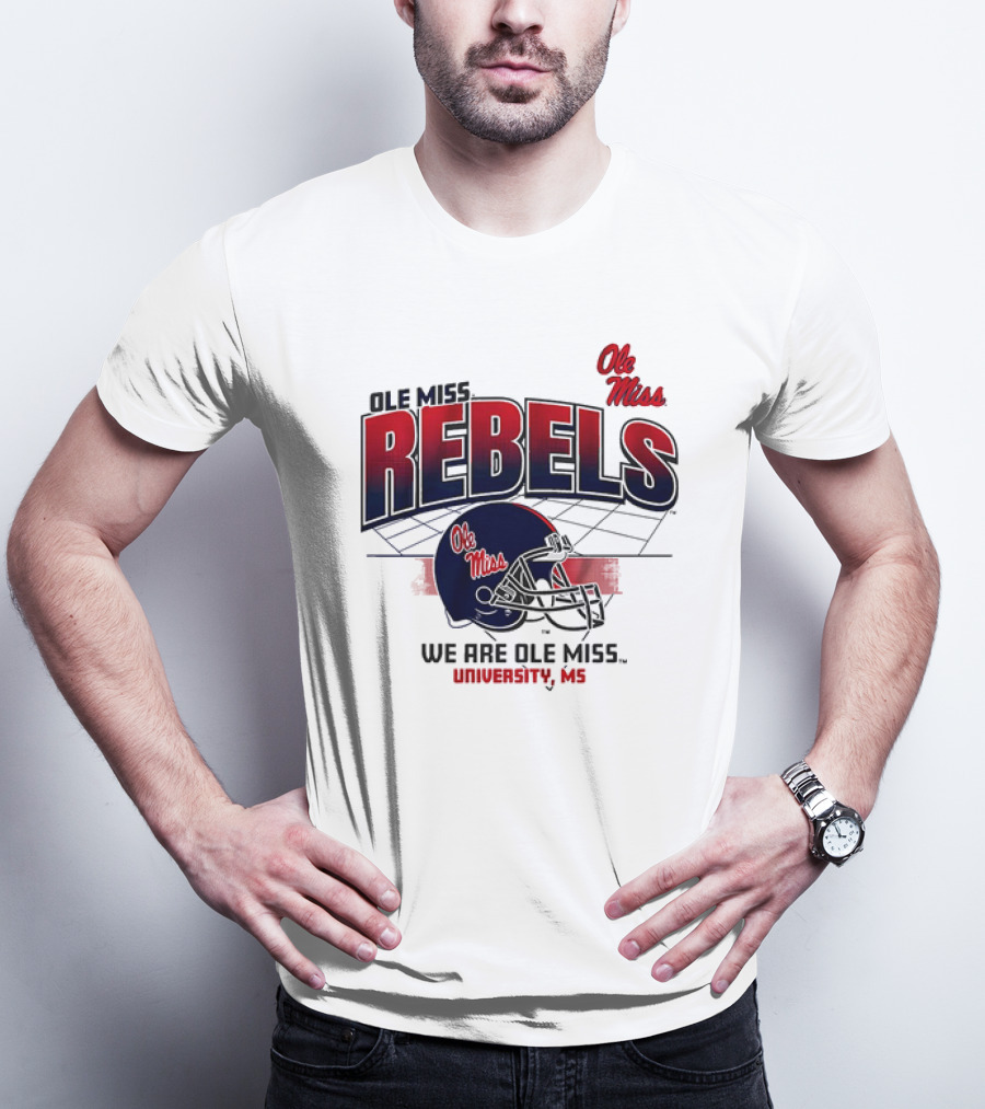 Ole Miss Rebels Football Helmet We Are Ole Miss University MS T-Shirt