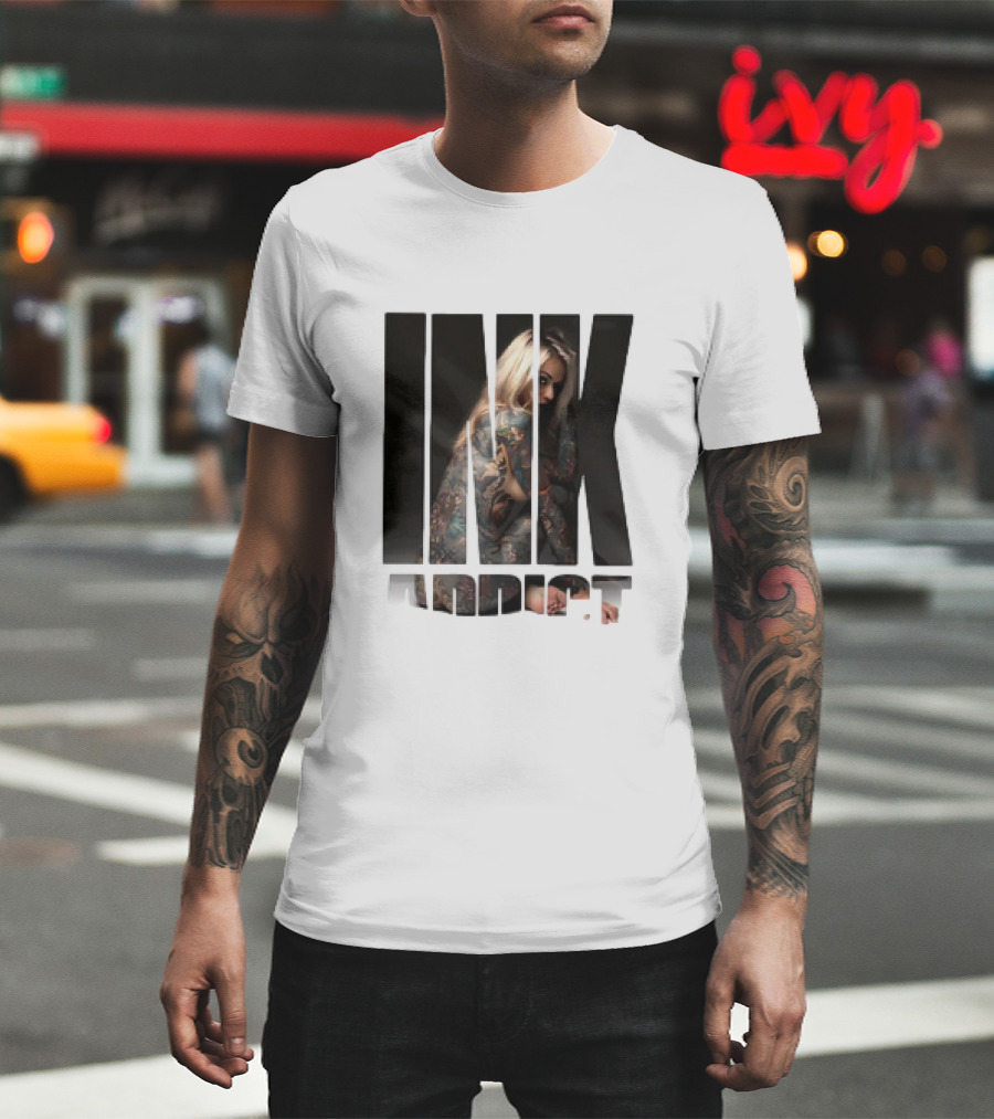 Ink Addict Sarah Maillet Retro T-Shirt