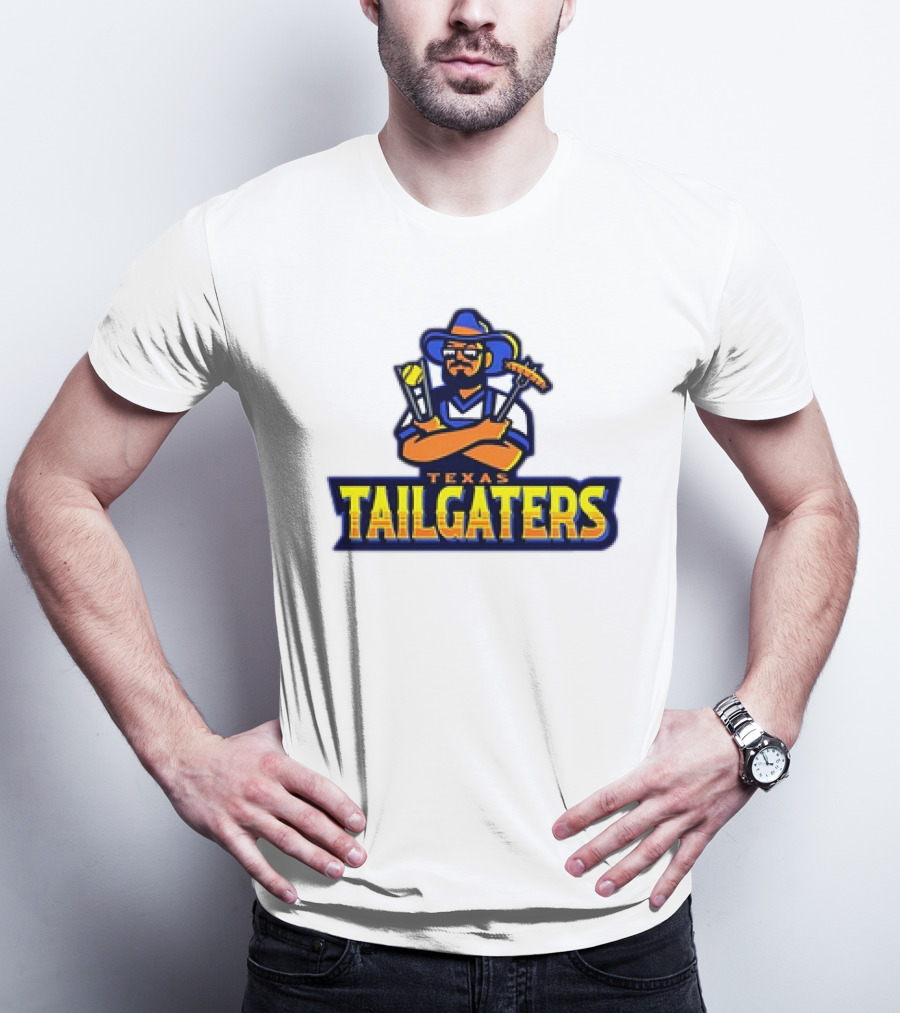 Texas Tailgaters Cartoon Logo Savannah Bananas T-Shirt