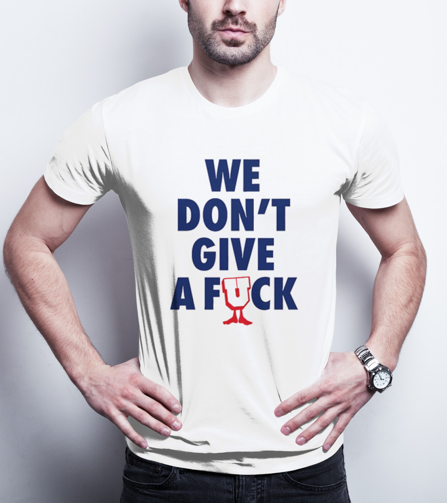 Undefeated We Don’t Give A Fck With Iconic U T-Shirt