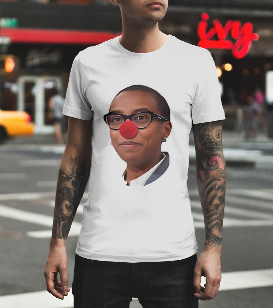 Dave Portnoy Claudine Gay CG Clown Red Nose T-Shirt