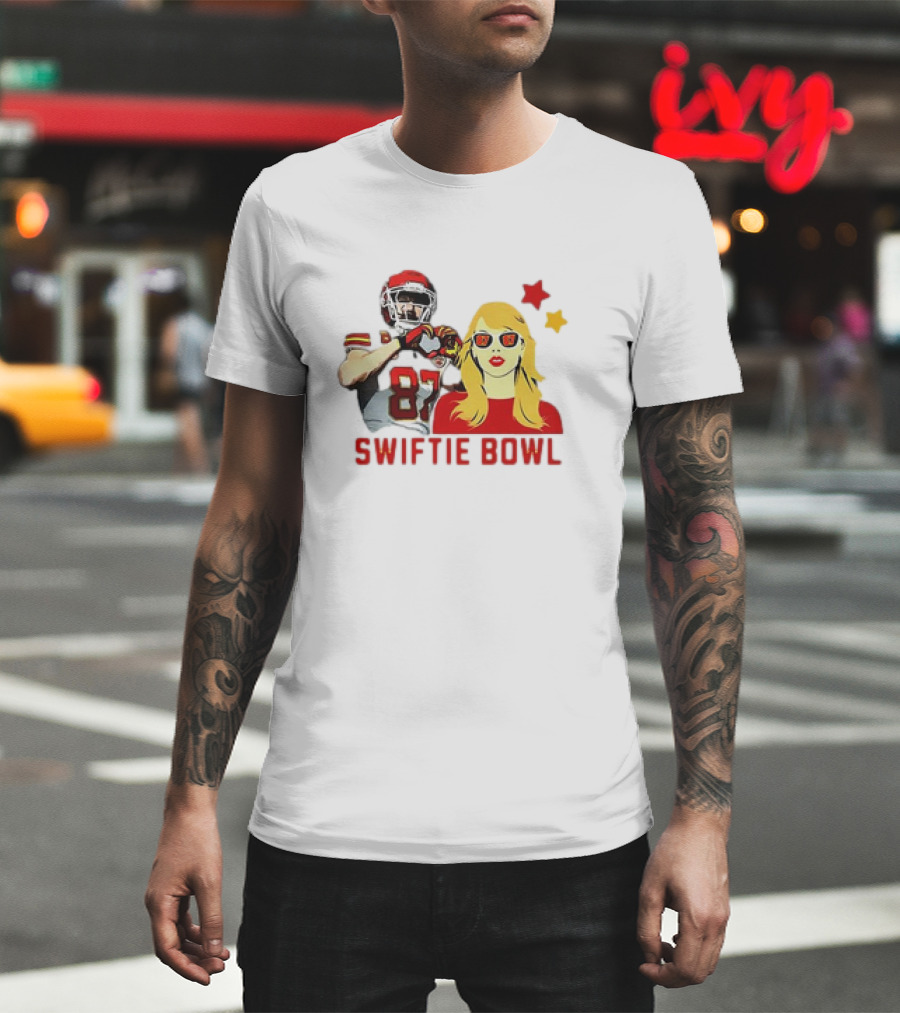 Swiftie Bowl Kansas City Chiefs Football Fan Gear T-Shirt