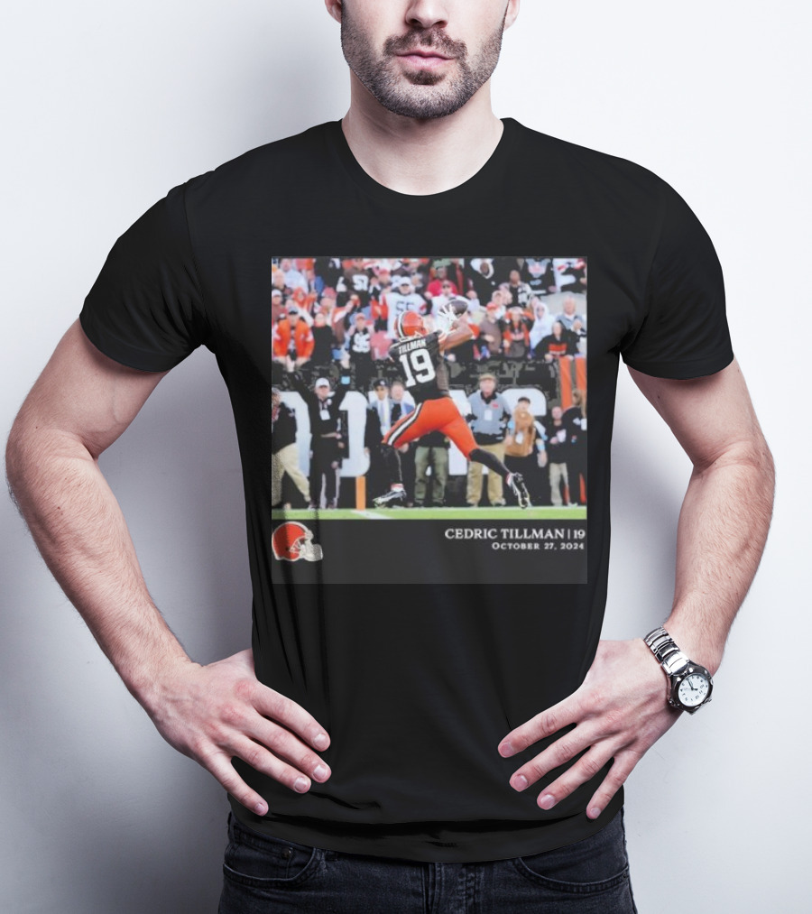 Cleveland Browns Cedric Tillman T-Shirt