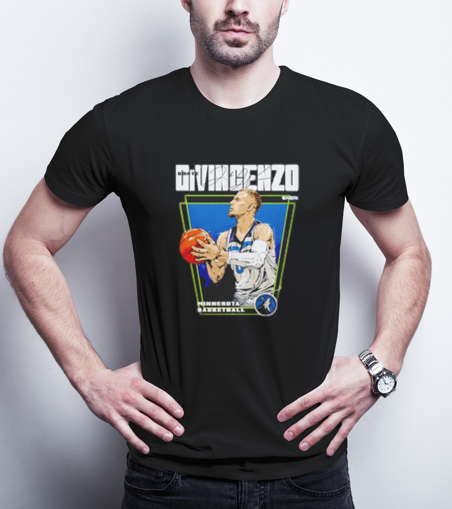 Donte DiVincenzo Minnesota Basketball Signature Player T-Shirt