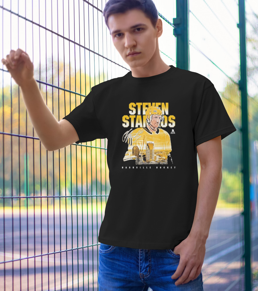 Steven Stamkos Nashville Hockey Landmark T-Shirt
