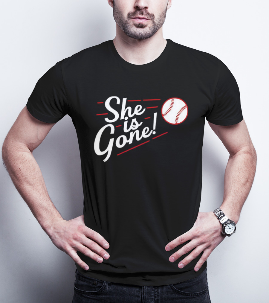 Los Angeles Dodgers Freddie Freeman She Is Gone Baseball T-Shirt