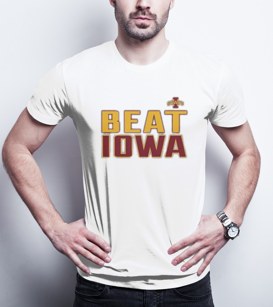 Beat Iowa State Cyclones Rivalry Hawkeyes T-Shirt